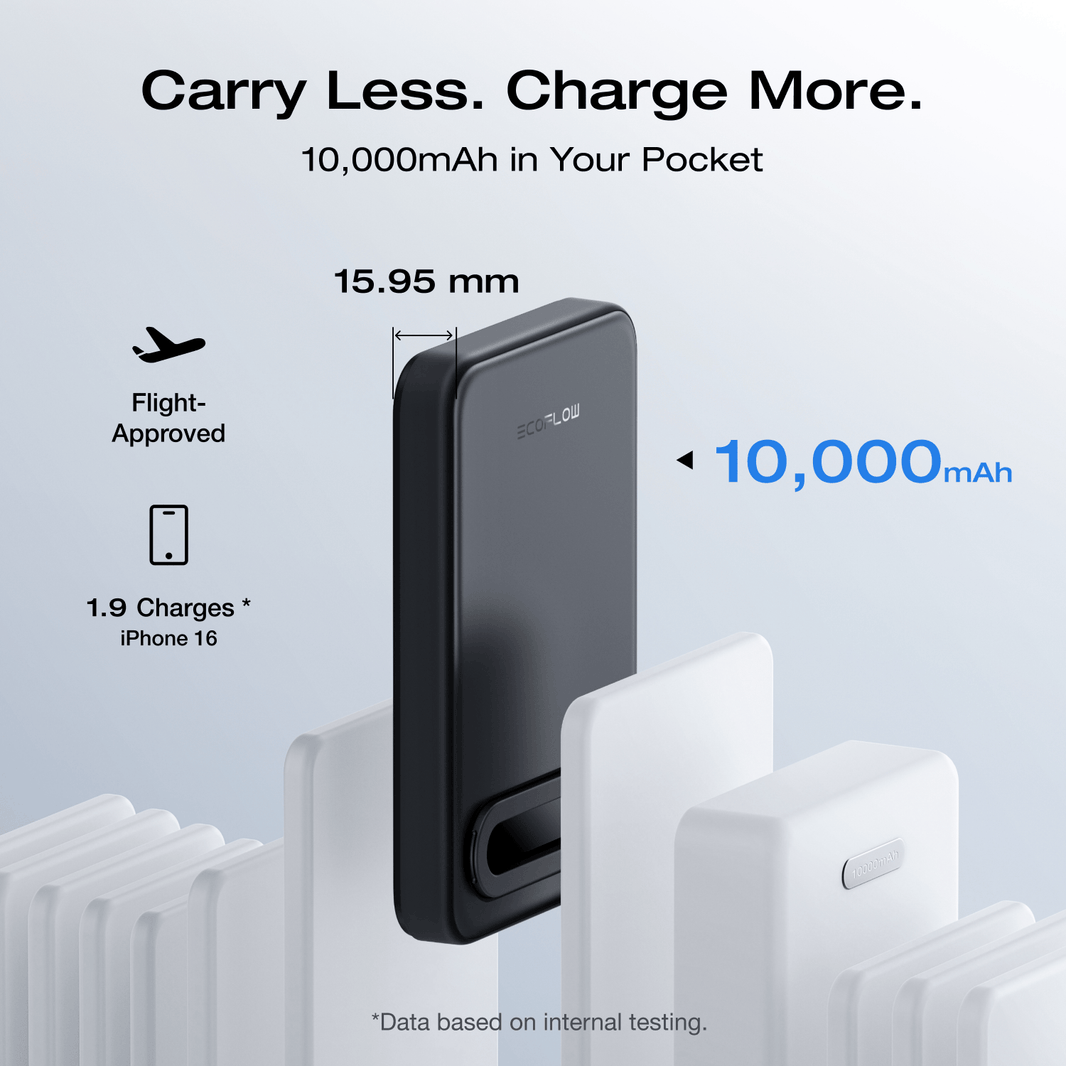 EcoFlow RAPID Mag Qi2 Magnetic Power Bank (10,000mAh, 15W) | EcoFlow PH